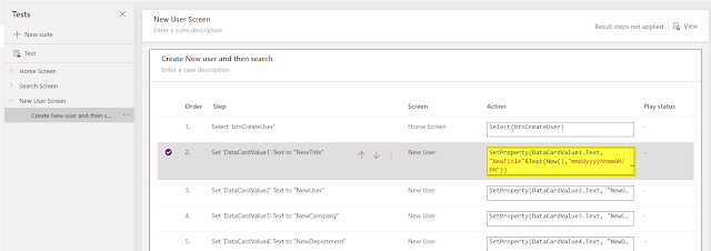 Aspiring Architect: Power Apps - Test Studio - Automation Testing