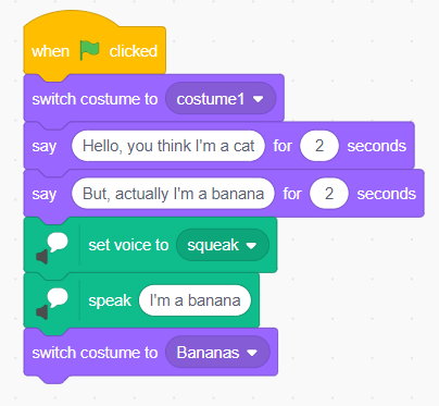 Bill Kerr: introductory scratch projects with a story theme