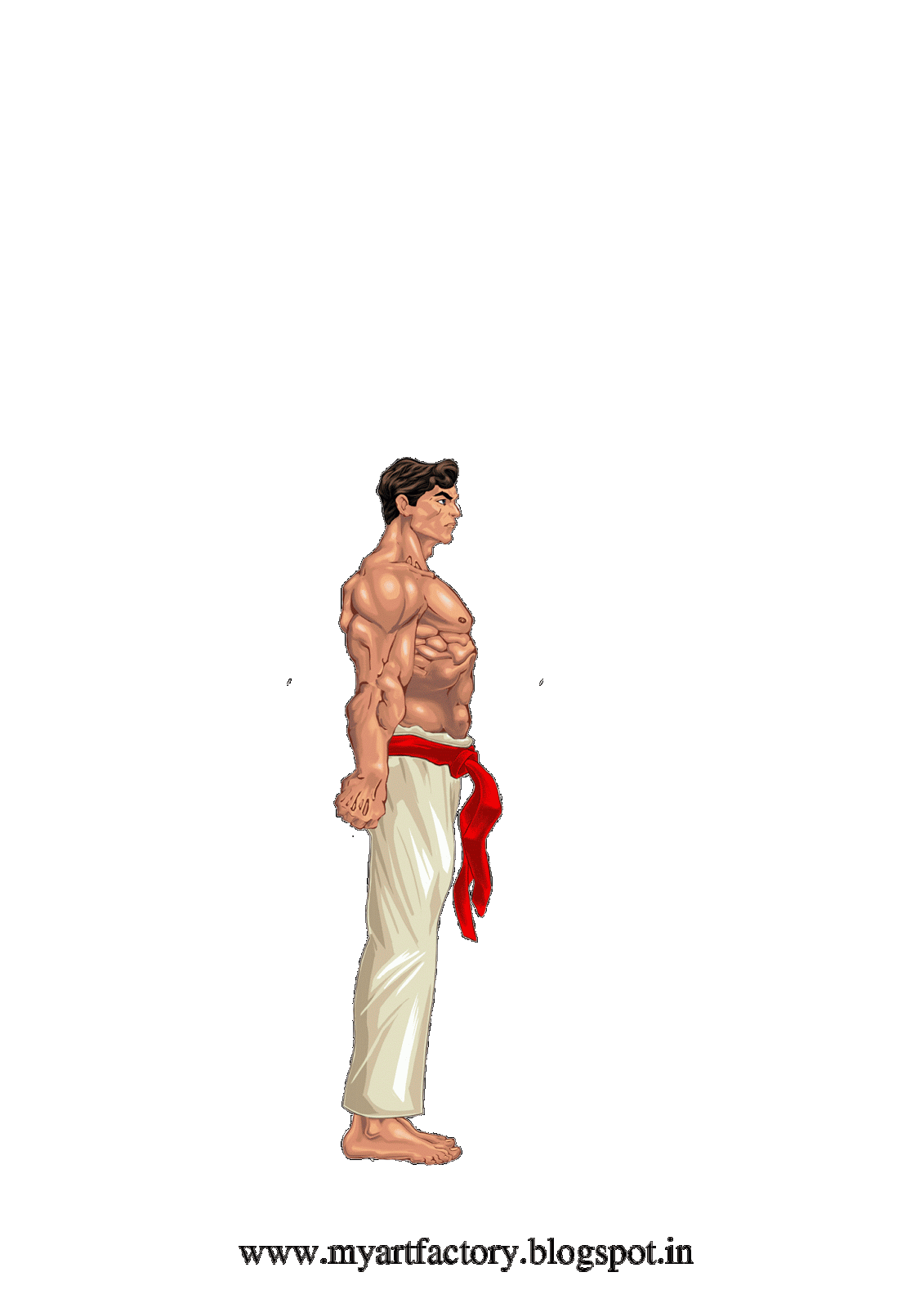 my art factory: jump kick pixel animation sprite