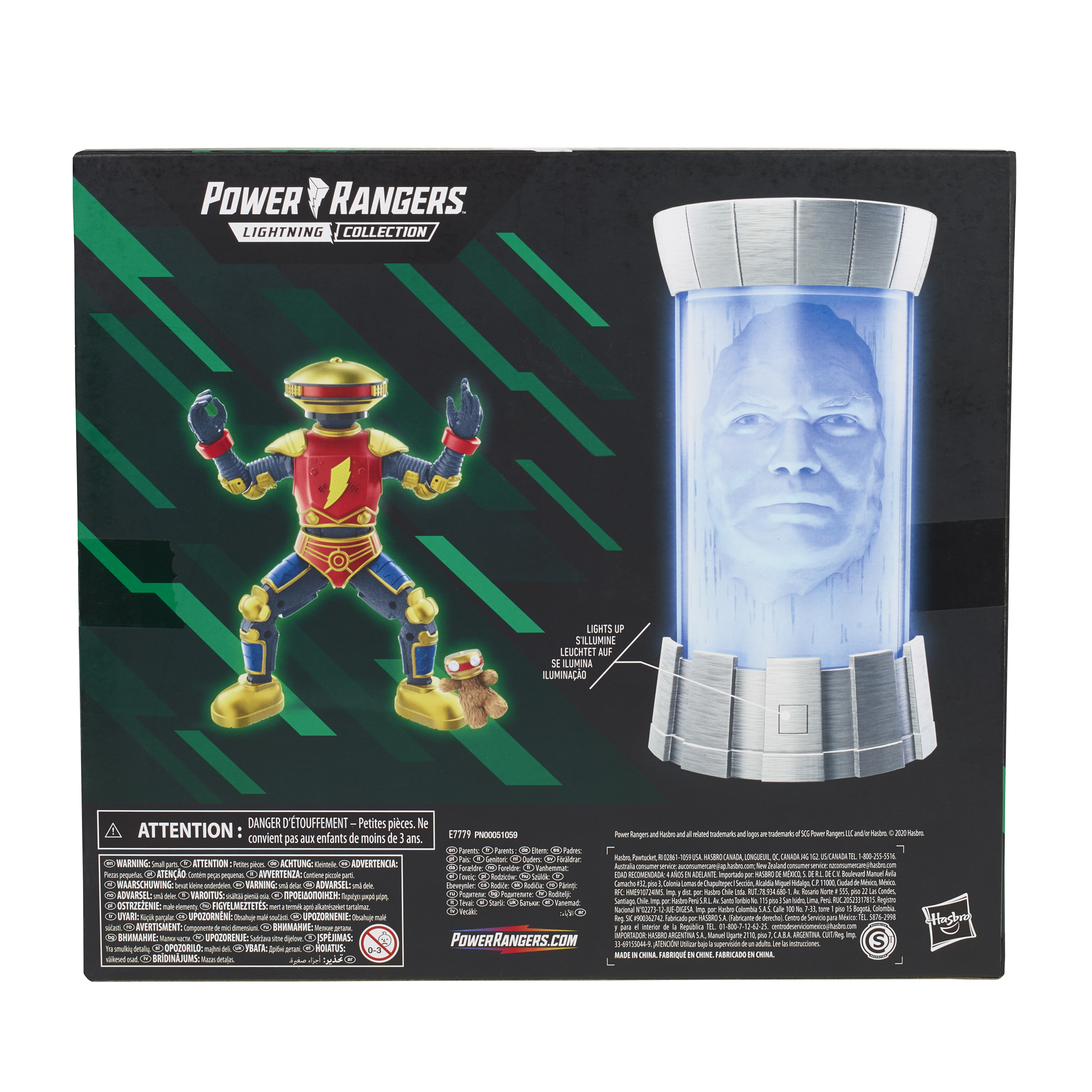 Mighty Morphin Power Rangers Lightning Collection Zordon and Alpha 5 ...