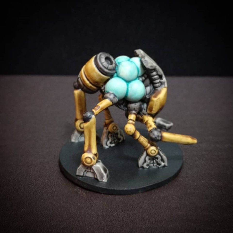 Crucium Giger's Miniatures Blog: Core Space: Purge (and Contrast Paints)
