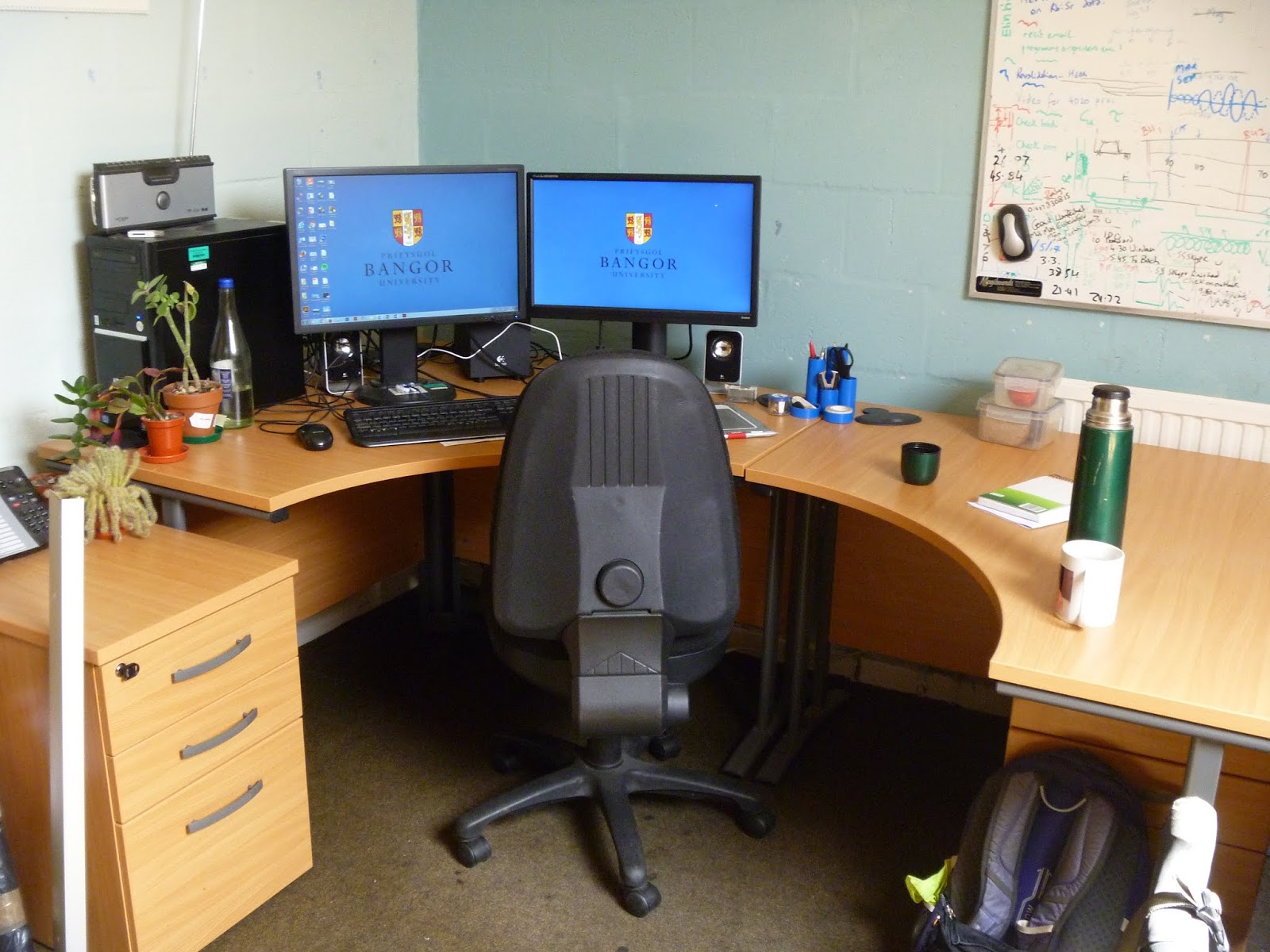 Margot's Blog: The office swap finally happens