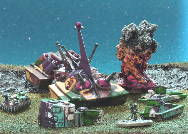 Paint-it-Pink: SJG Ogre Miniatures Wargame