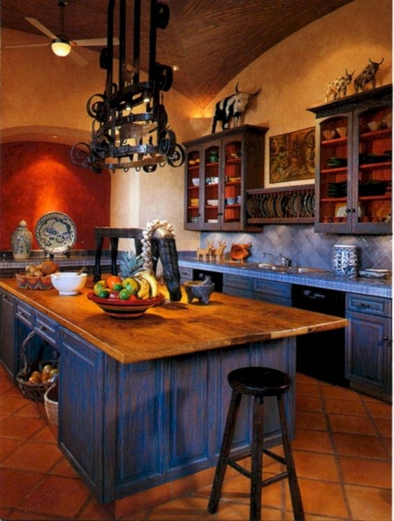 80+ Stunning Spanish Kitchen Decor Ideas | ARA HOME