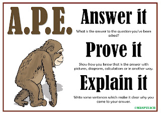 Mrs P Teach: Going A.P.E. (Replacing P.E.E.)