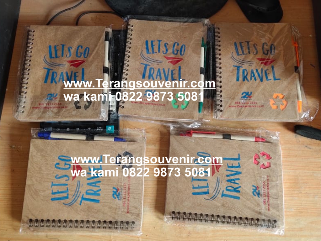 SOUVENIR BUKU MEMO BLOCKNOTE NOTEPAD CUSTOM NOTEPAD POLOS NOTEBOOK ...