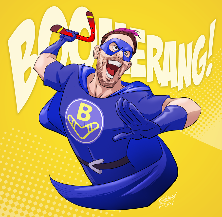 Edward Pun art blog: Boomerang