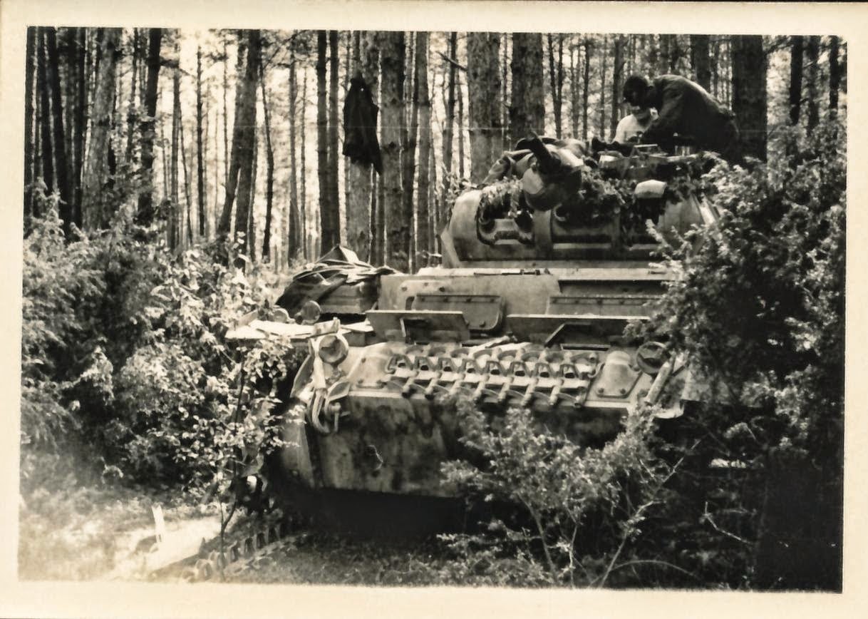 NAZI JERMAN: Foto Panzer III, Tank Medium Jerman