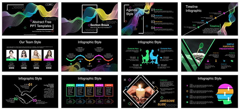 Contoh Template PPT Universal - PAKAR POWERPOINT