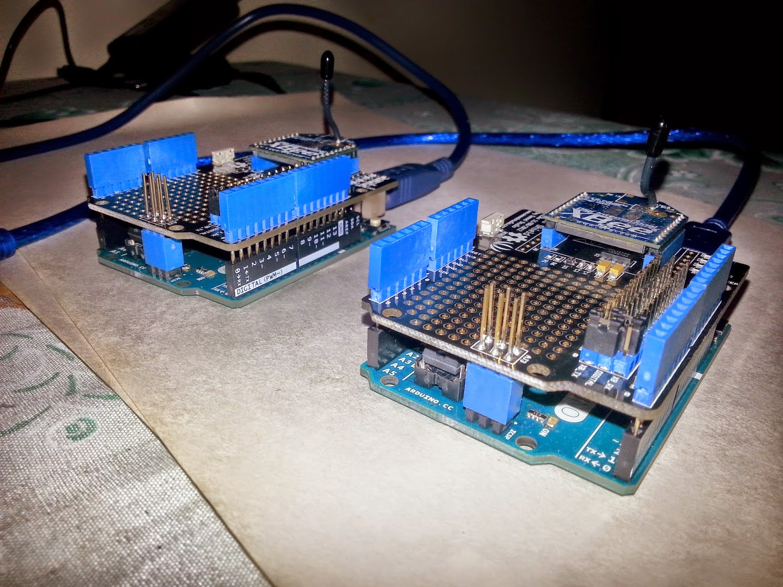 Fetch Decode Execute Zigbee Communication Between Two Arduino Boards