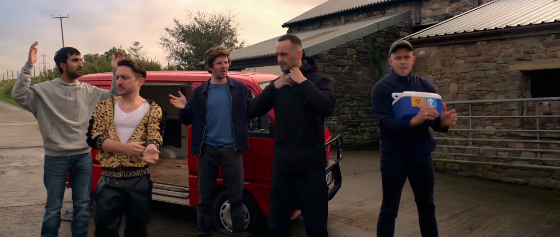 ausCAPS: Damien Molony, Joe Gilgun, Ryan Sampson, Tom Hanson, Aaron ...