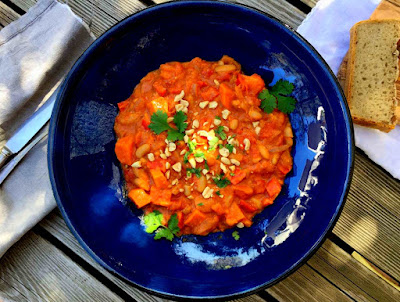 maja skorupska: Domodah, afrykański gulasz warzywny z masłem orzechowym ...