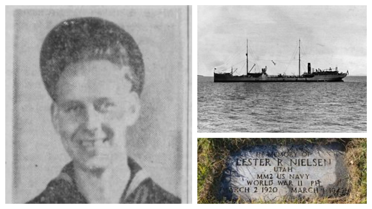 WW2 Fallen 100: WW2 Fallen - Lester Nielsen, USS Pecos
