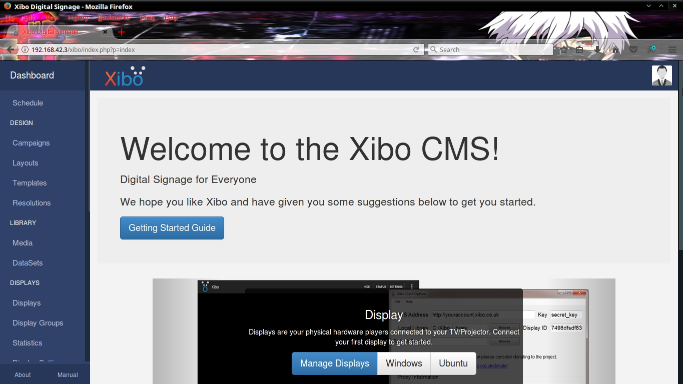 Menginstall Xibo (Digital Signage) ~ Rahmat Tomy
