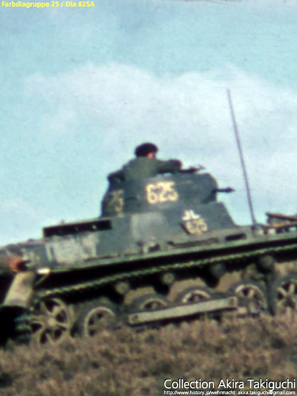 World War II in Color: Panzer I during Training