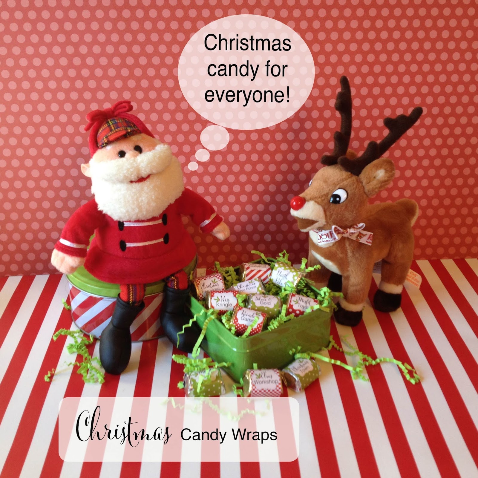 It's Written on the Wall: 24 Christmas Chocolate Candy Wraps & A Peek ...