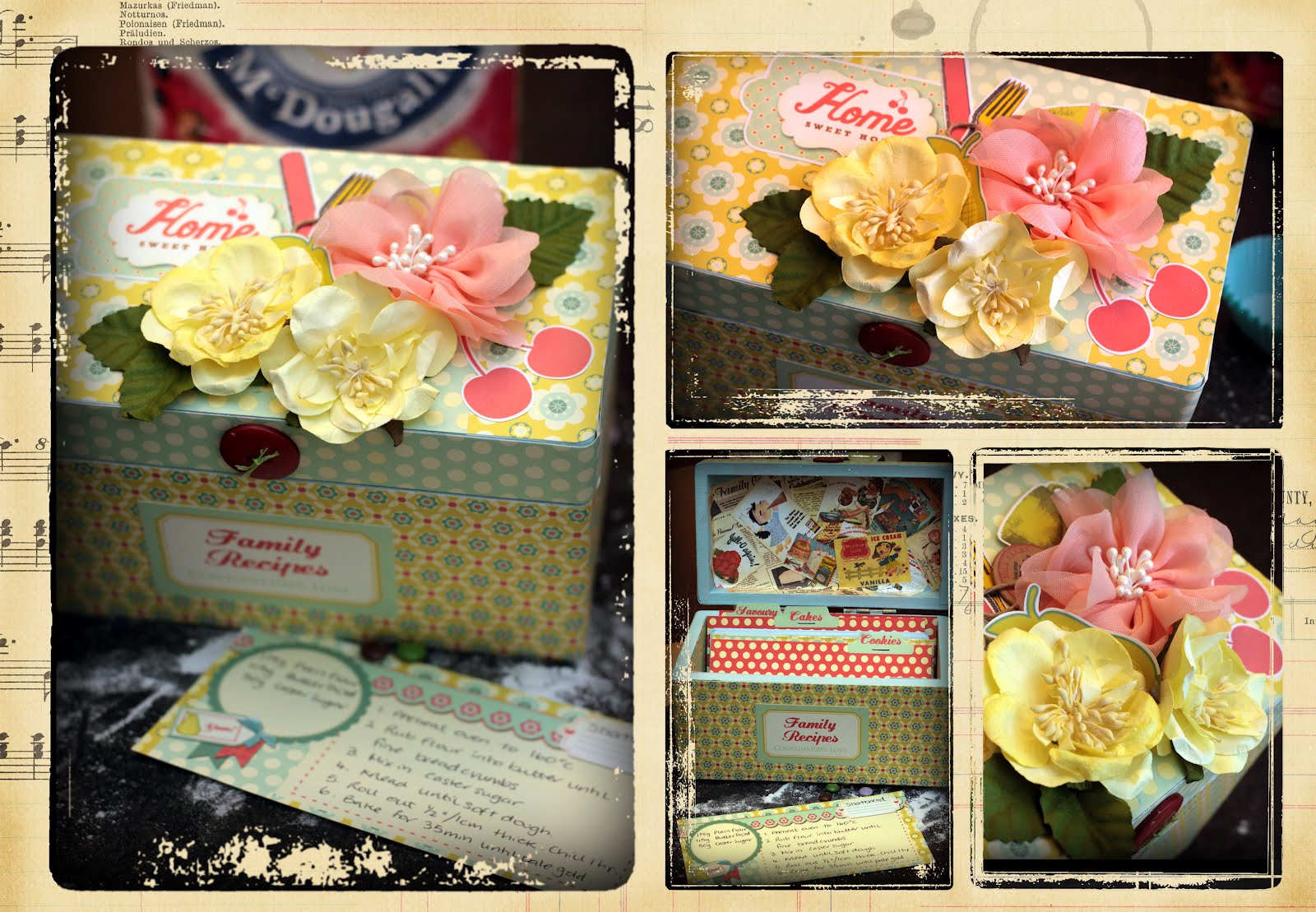 A SCRAPBOOK JUNKIE: Recipe Box