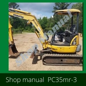 Shop Manual pc27mr-3 pc30mr-3 pc35mr-3 komatsu excavator | Berita Manual Book
