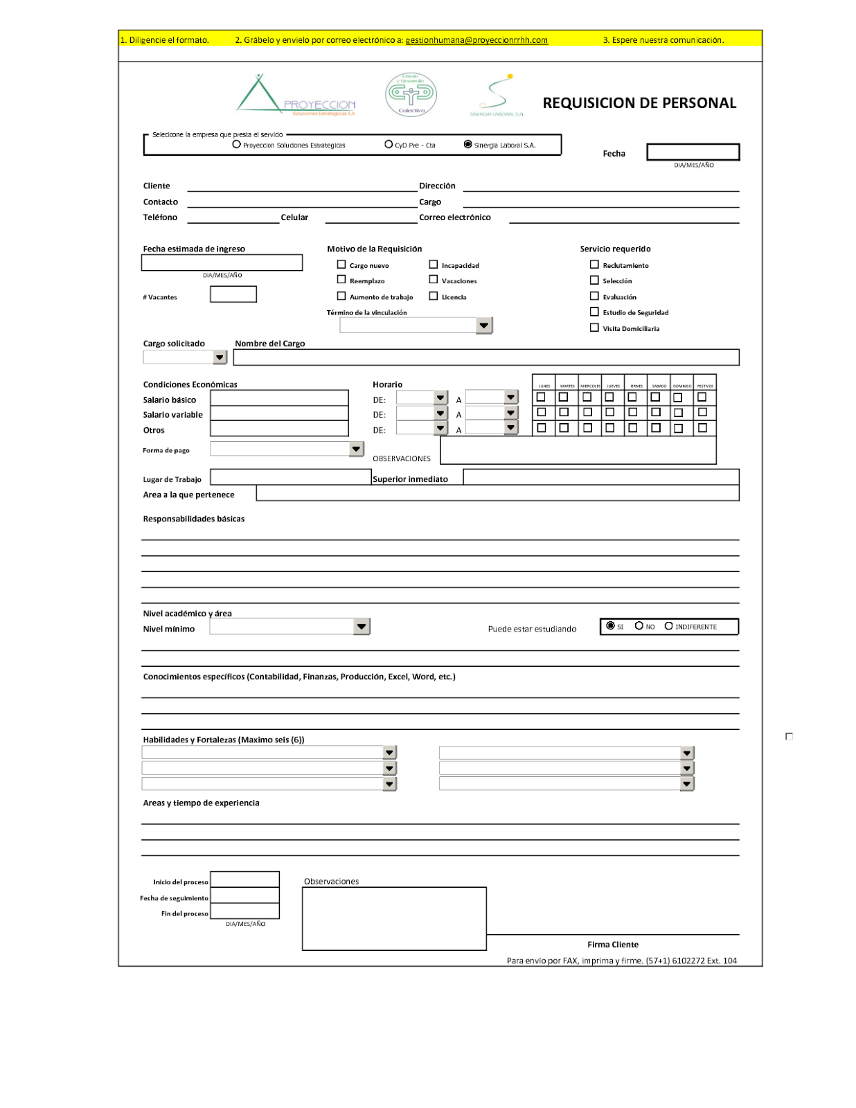 Que Es Requisicion De Personal - ajore