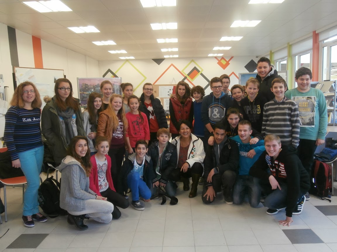 Lycée des Flandres: Une grande poétesse canadienne innue au Collège des ...
