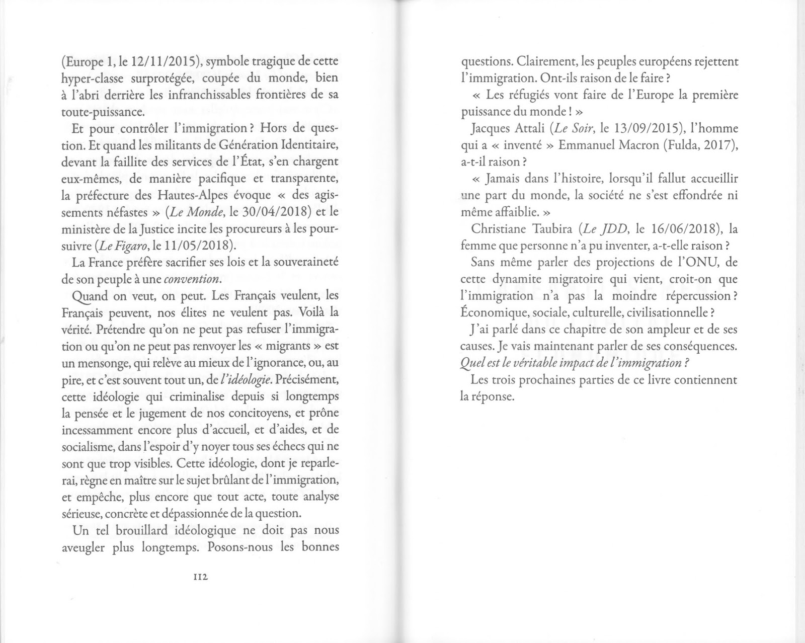 école : références: Laurent Obertone, La France interdite (2018)