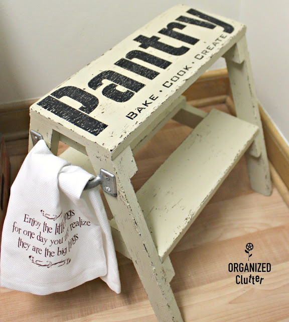 14 Thrifted Stool Upcycle Ideas - Organized Clutter