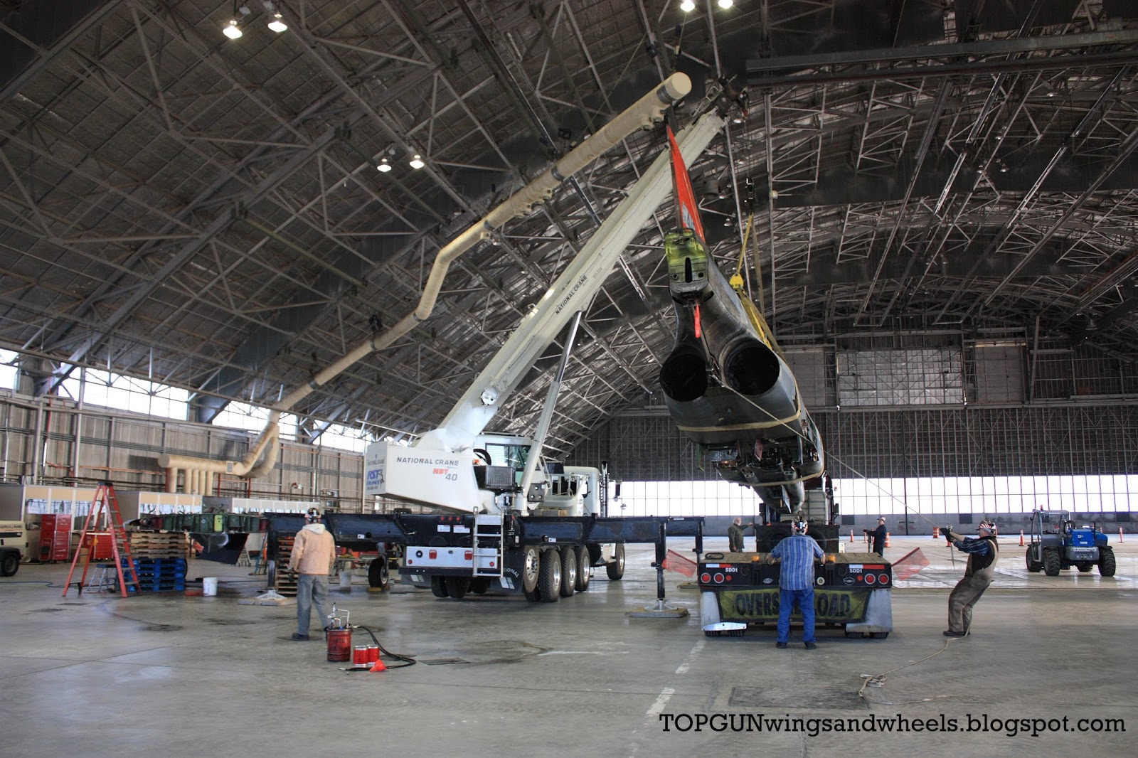 TOPGUN Wings And Wheels: Trip to Edwards AFB and QRF-4C Move