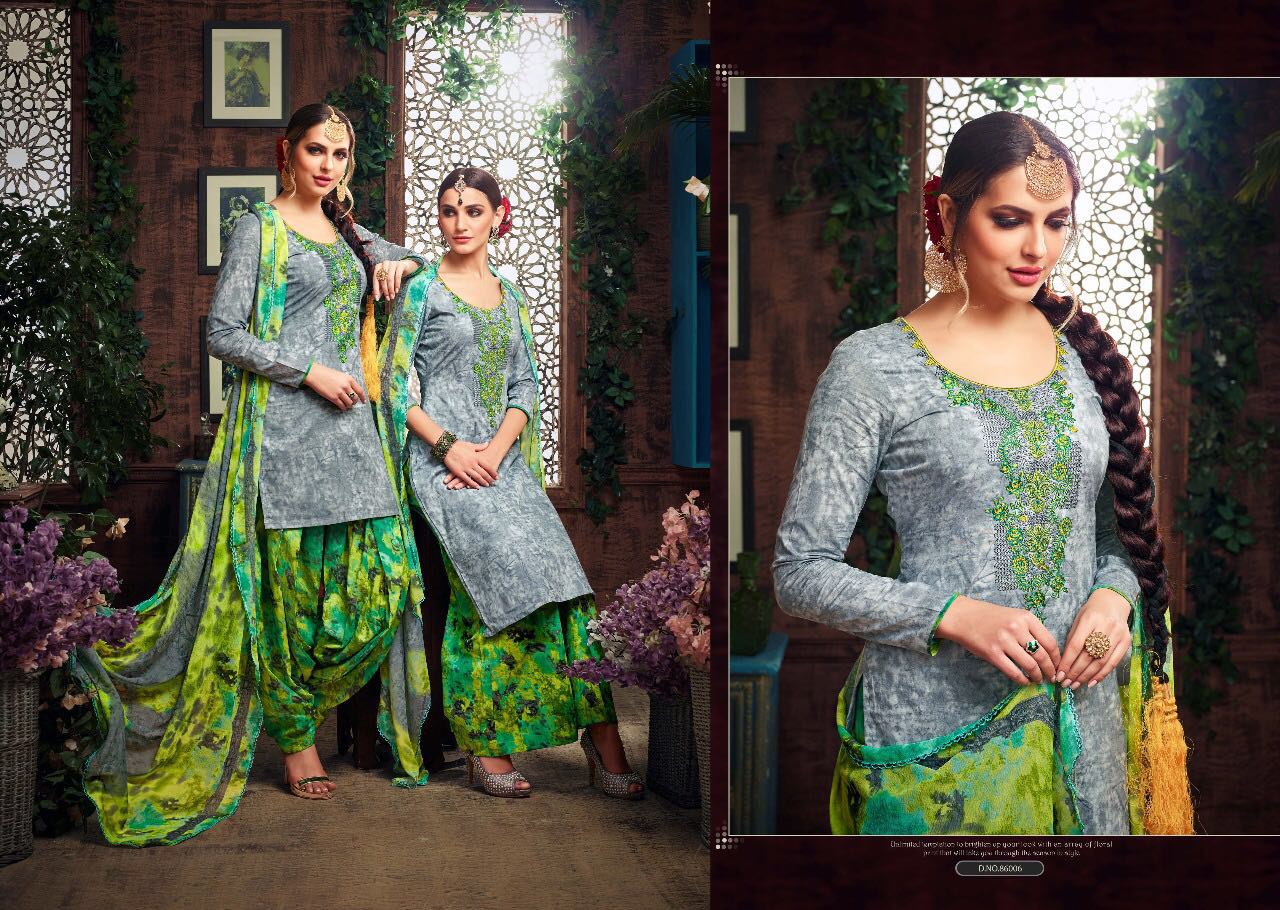 Patiala Girl - Punjabi Salwar Suit - Mansi Garments