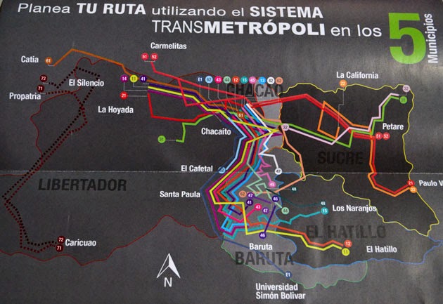 Venezuela, tu destino: Sistemas de transporte de Caracas