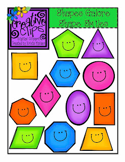The Creative Chalkboard: {Free} Puzzle Piece Clipart and NEW Shape Set!