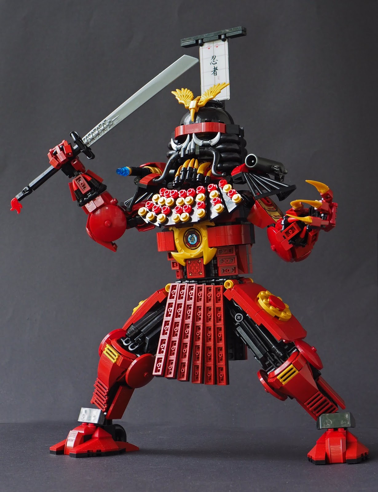 Samurai Mech | Cyclopic Bricks
