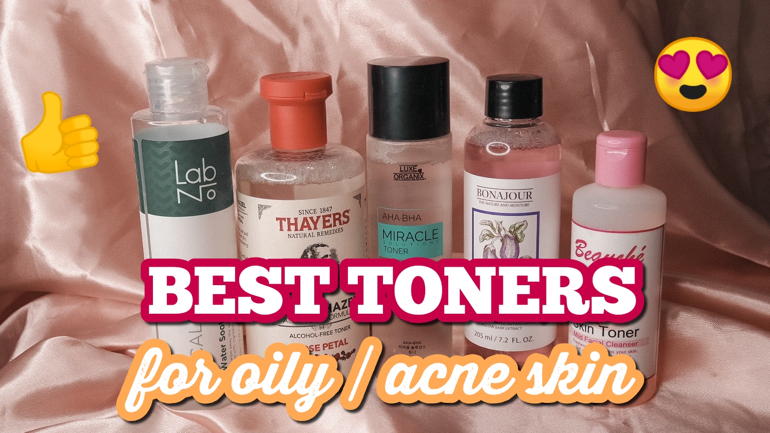 Best Toners for Oily and Acne Prone Skin | pinkislovebynix