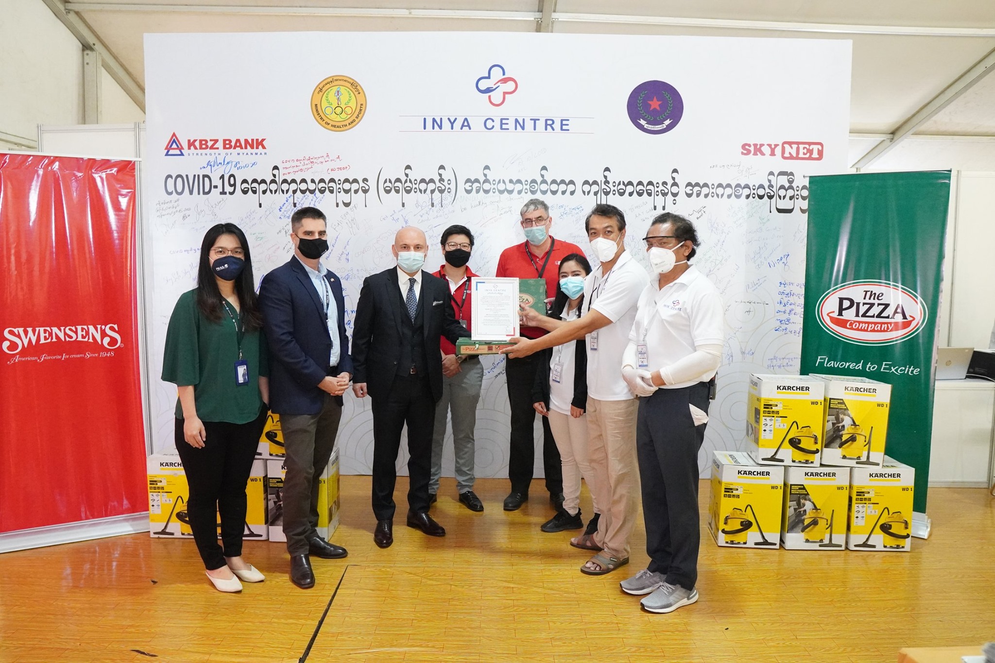 RMA Group of Companies နှင့် Capital Automotive ကုမ္ပဏီ တို့ ပူးပေါင်းအလှူ