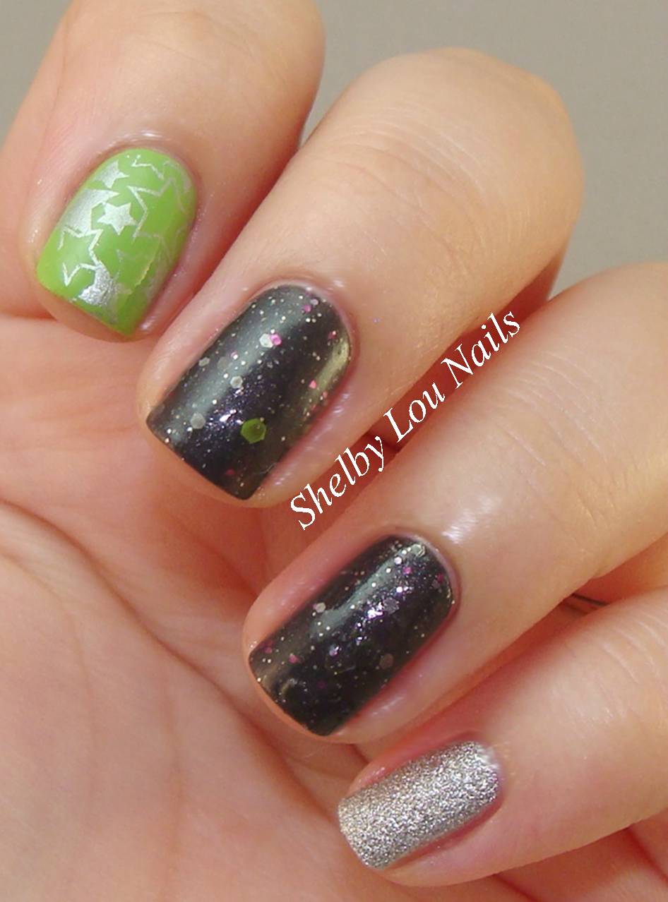 Shelby Lou Nails: Skittlette with Scofflaw Nail Varnish Sturm Und Drang