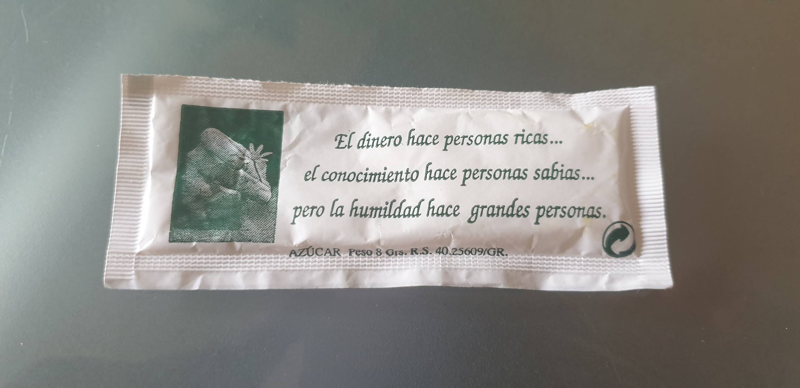 MI PERIPLO: Azucarillos con mensaje