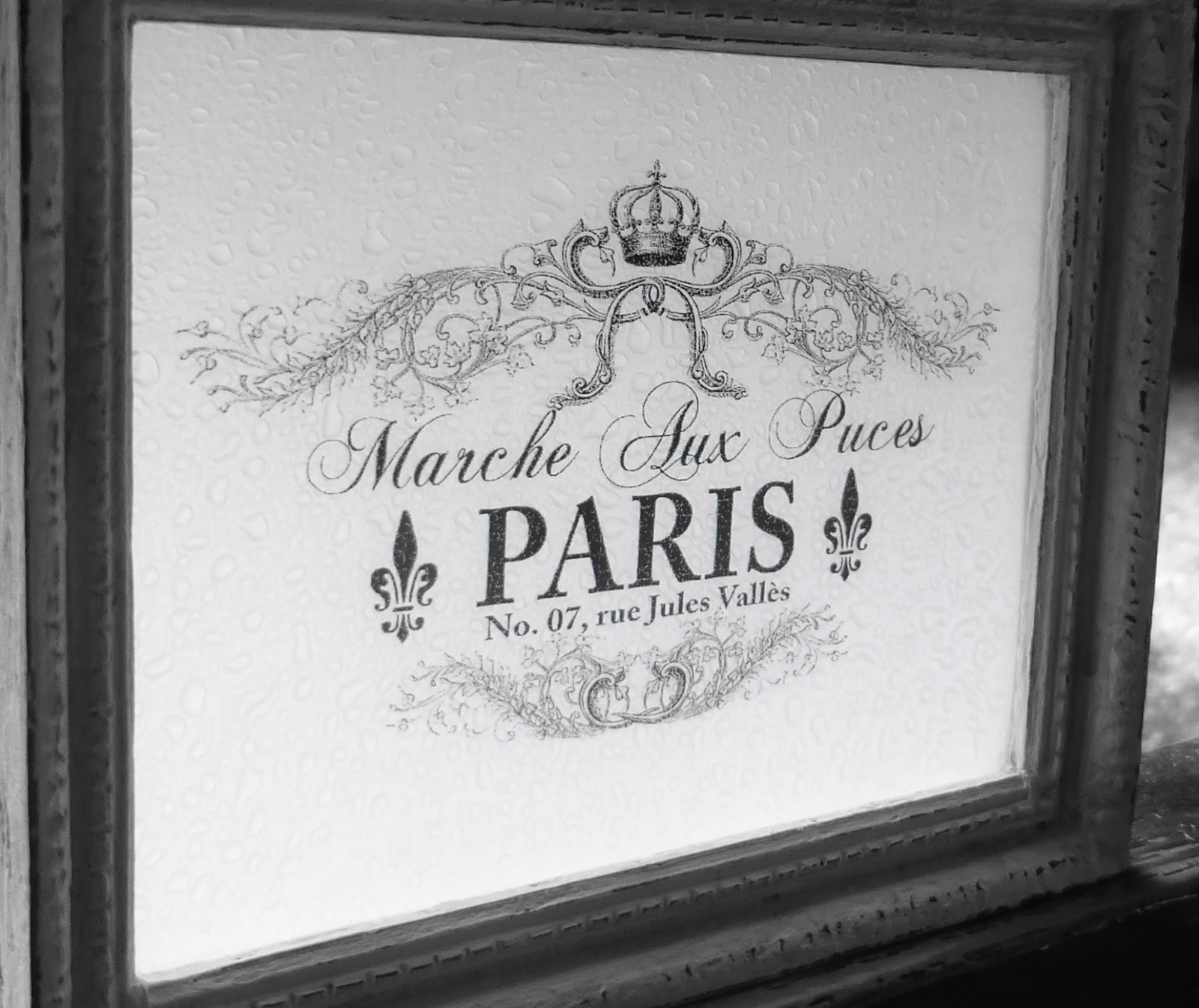 Carolyn's Little Kitchen: Miniature Typography Window