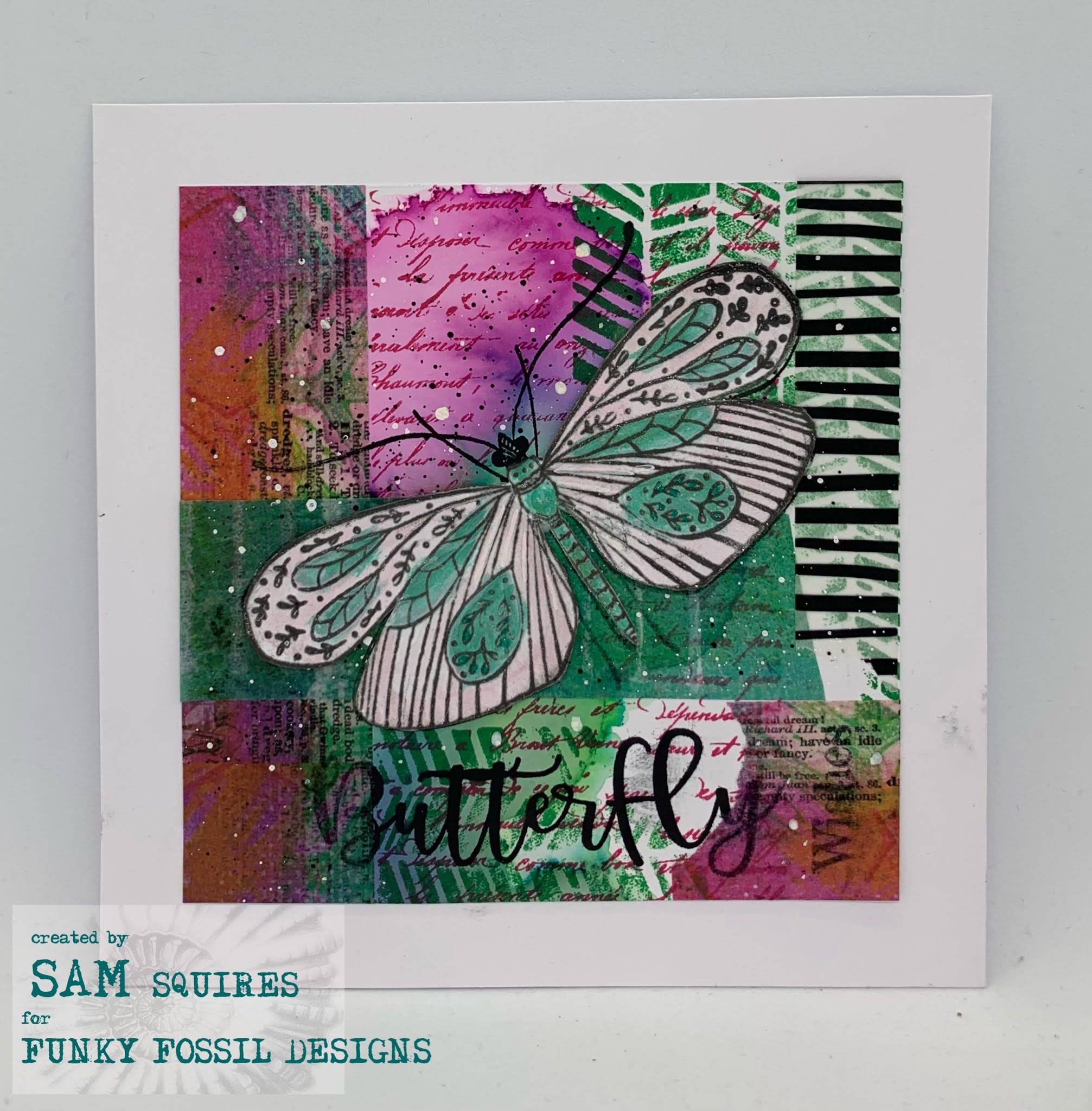 A Crafting Niche: Funky Fossil Designs New "A7 Background" stamps ...