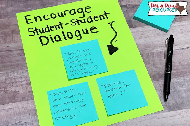 The Best 3 Ways to Encourage Effective Discourse in Math - Down River ...