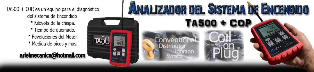 DDMP Automotriz: ANALIZADOR DE ENCENDIDO TA500