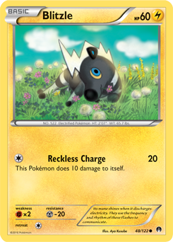 Blitzle -- BREAKpoint Pokemon Card Review | PrimetimePokemon's Blog
