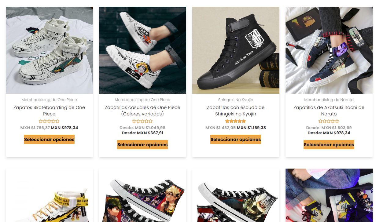 La moda friki cada día más accesible para todos.