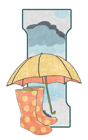 Abecedario Día de Lluvia. Raining Day Alphabet. - Oh my Alfabetos!