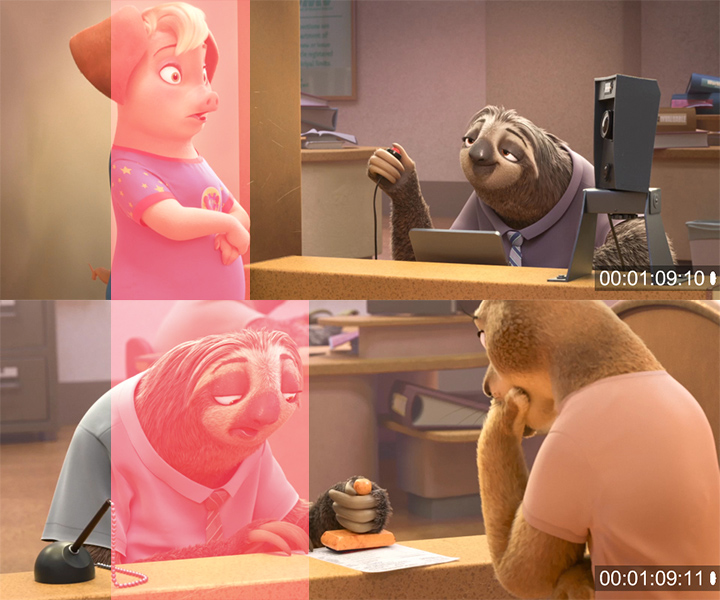 Colorful Animation Expressions: ZOOTOPIA Trailer #4: Smooth Continuity ...