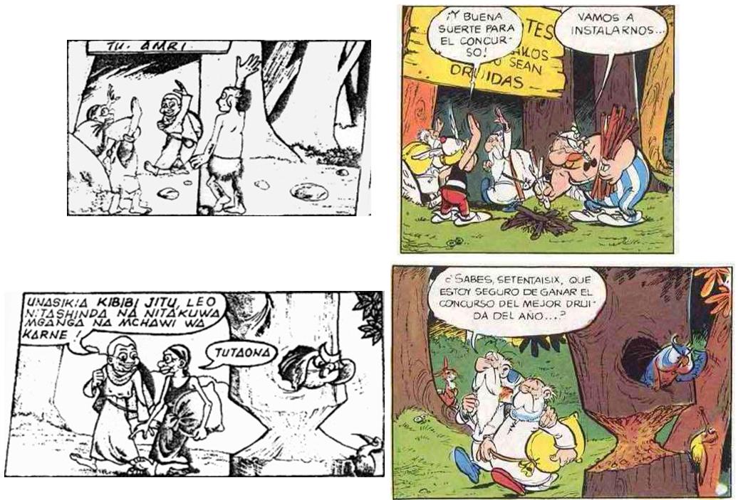 Bwana Paco, Hakuna Matata: ¿Asterix en swahili?