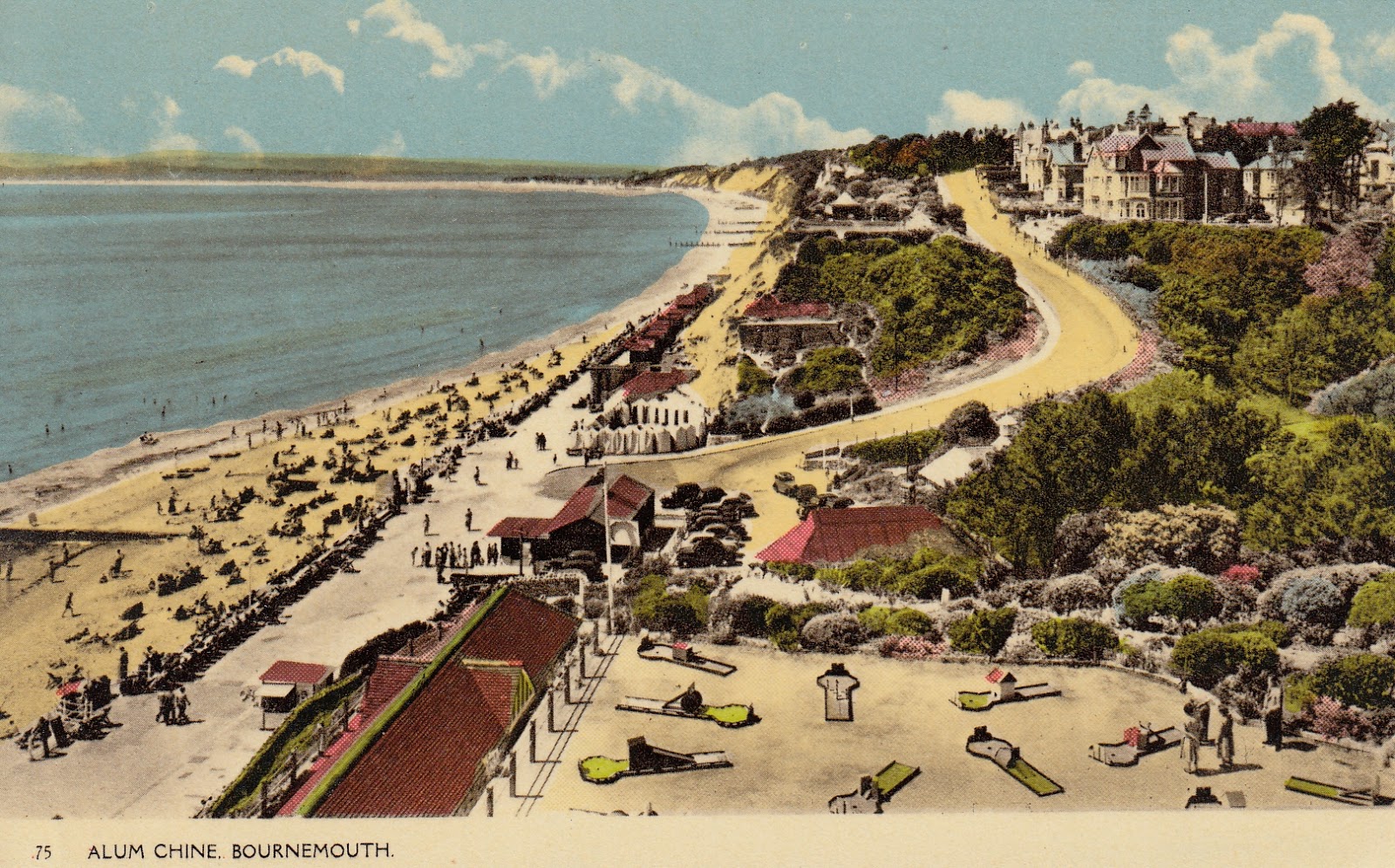 The Ham and Egger Files: An old Crazy Golf course at Alum Chine in ...