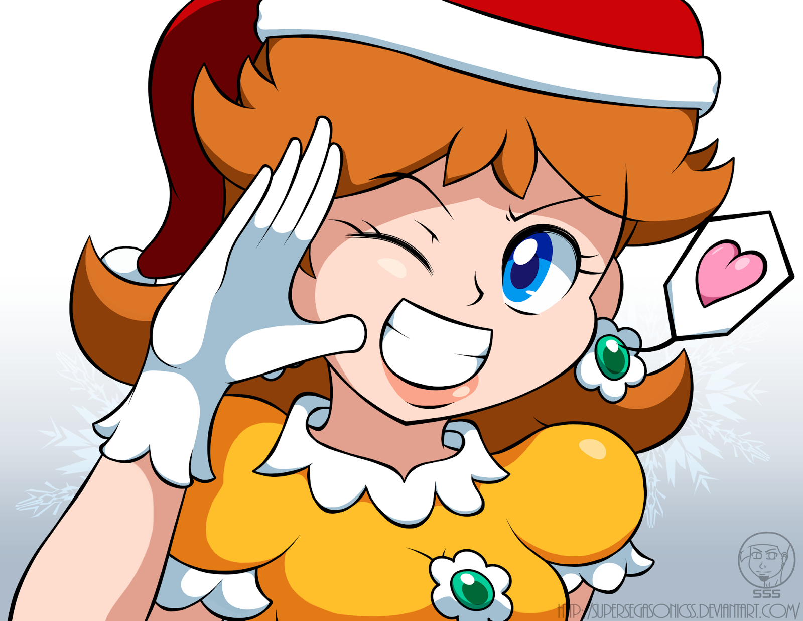 Santa Daisy | SuperSegaSonicSS SFW Blog