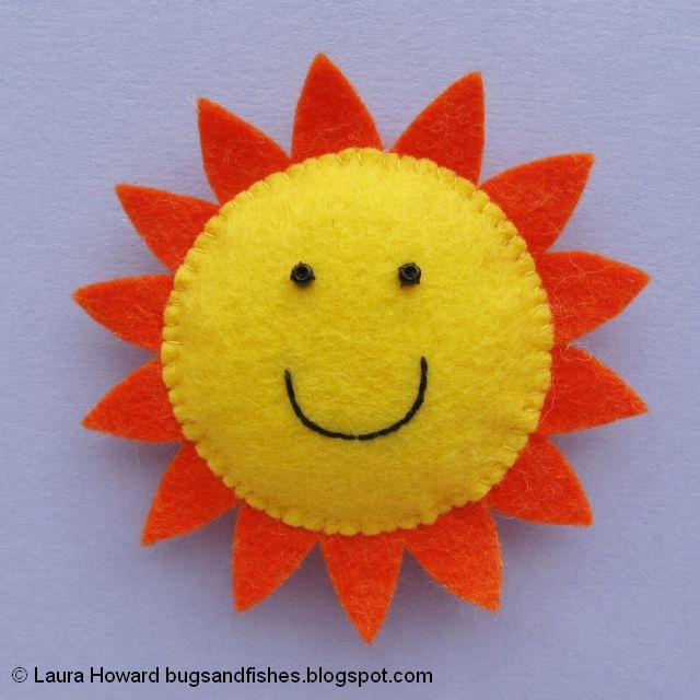 Bugs and Fishes by Lupin: Felt Weather Mobile Tutorial: Sew a Cute Felt ...