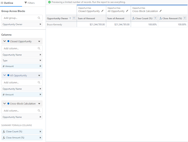 SimplySfdc.com: Salesforce Joined Report: Add Cross-Block Summary Formula