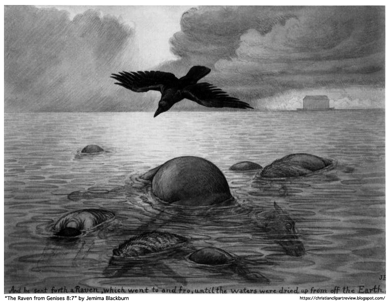 As the raven flies... | Christian Clip Art Review