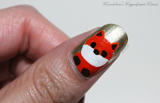 Munchkin’s Magnificent Manis: Crisp Fall Day- Fall Nail Design